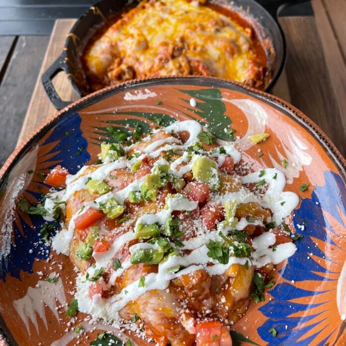 Fast and Easy Chicken and Steak Fajitas - Grillin With Dad