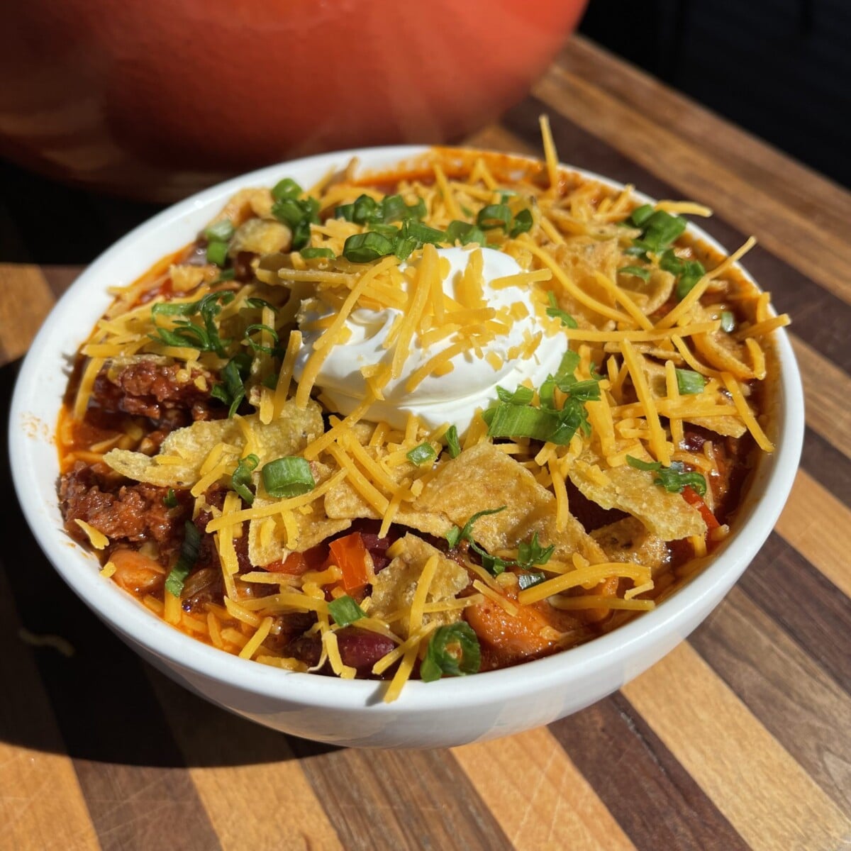 Over the Top Beef Chili - Grillin With Dad