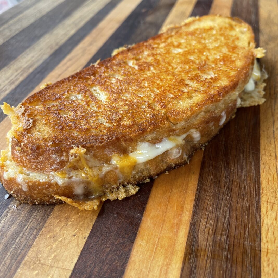 Grilled Cheese Sandwich - Grillin With Dad