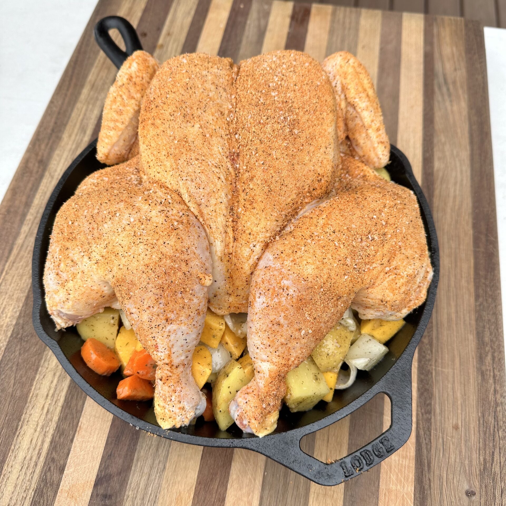 One Pan Chicken Dinner - Grillin With Dad