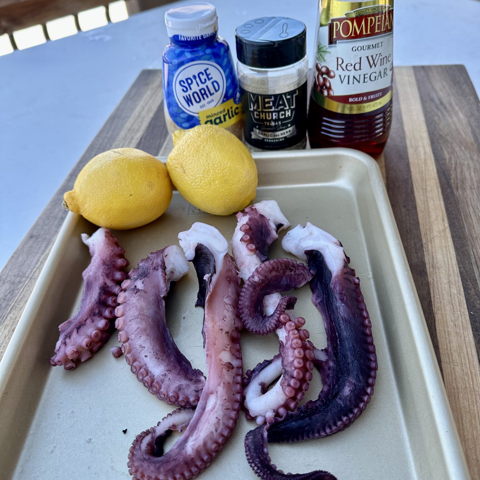 Grilled Octopus - Grillin With Dad