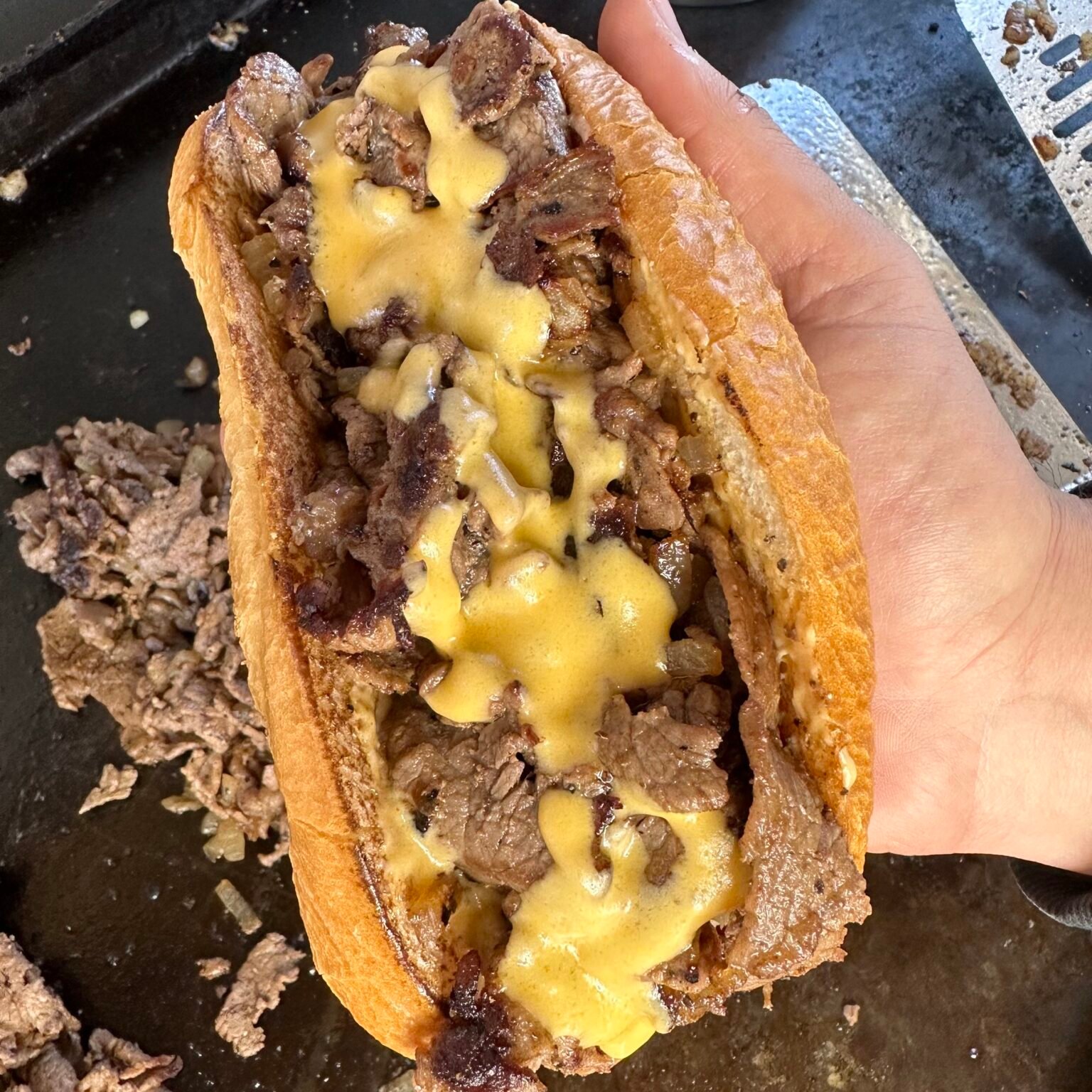 Philly Cheesesteak - Grillin With Dad