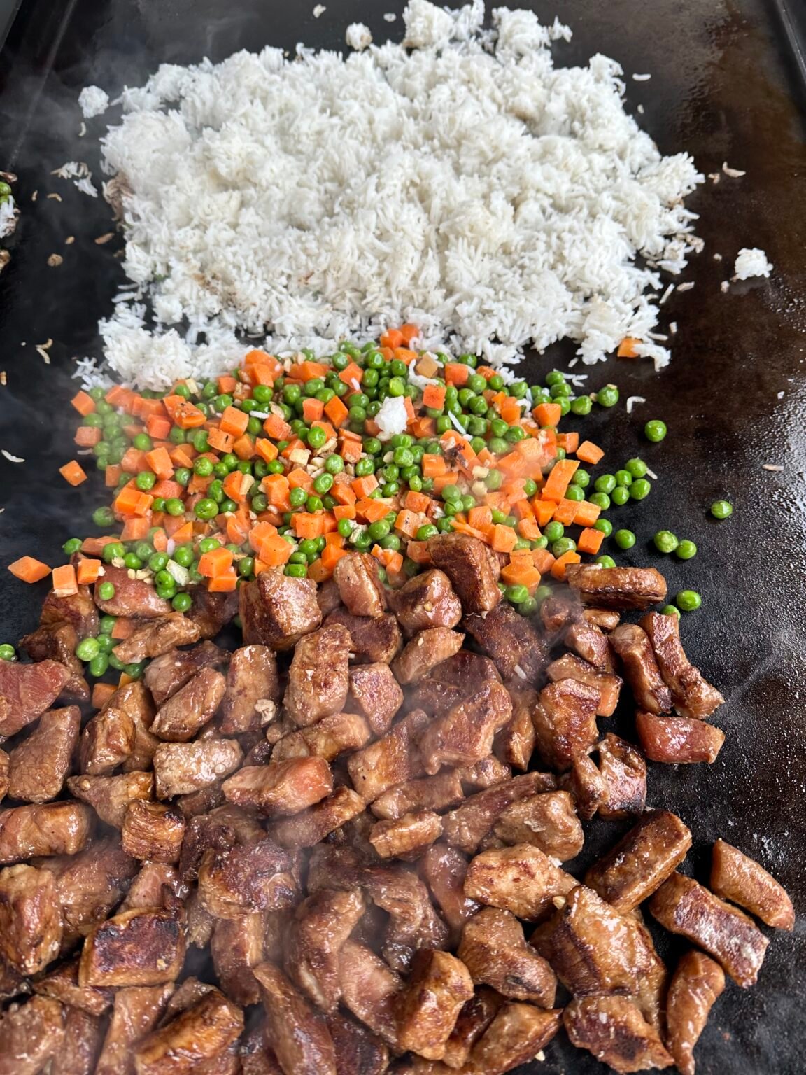 BBQ Pork Fried Rice - Grillin With Dad