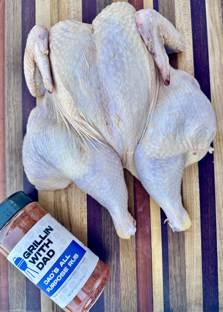Grilled Chicken Halves - Grillin With Dad