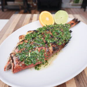 Grilled Red Snapper - Grillin With Dad