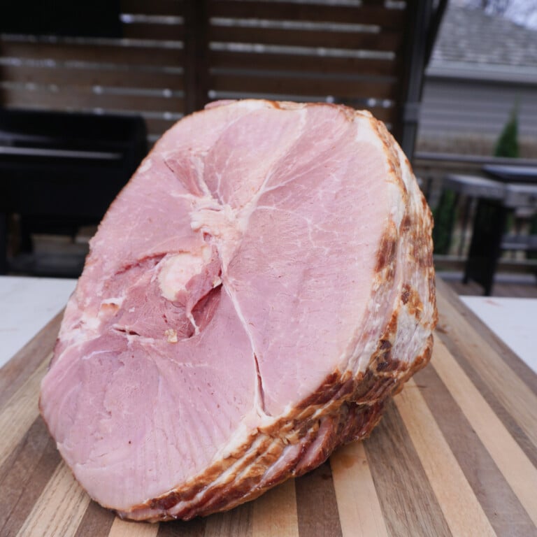 Smoked Honey Mustard Ham - Grillin With Dad