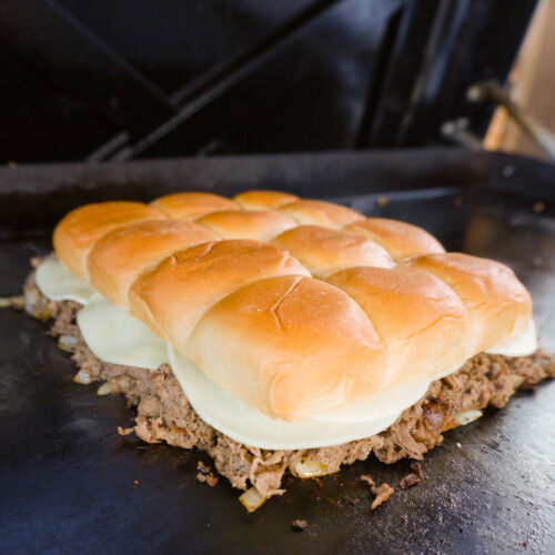 Cheesesteak Sliders - Grillin With Dad