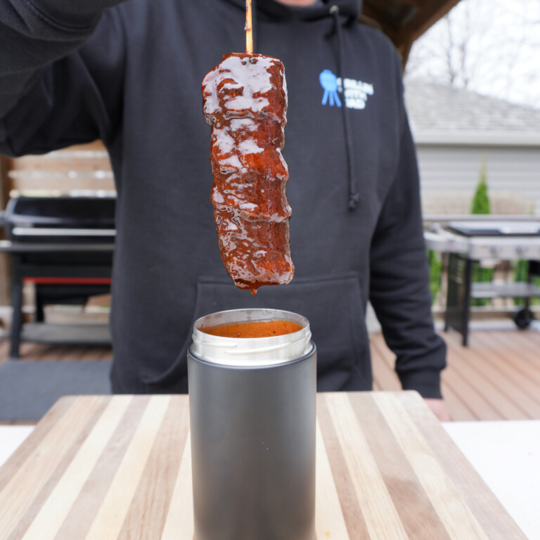 Smoked Pork Belly Lollipops - Grillin With Dad