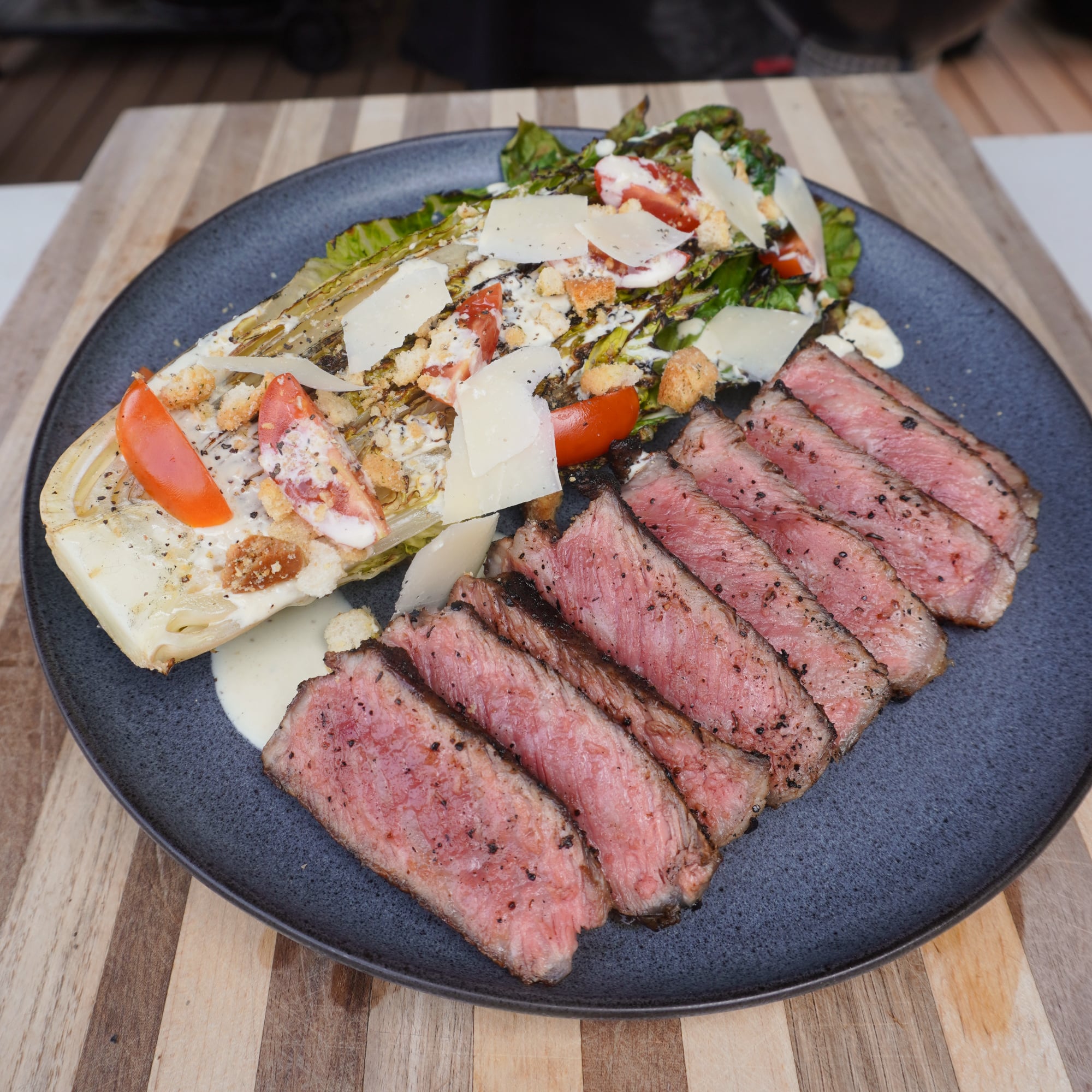 Steak Salad with Horseradish Dressing - Grillin With Dad